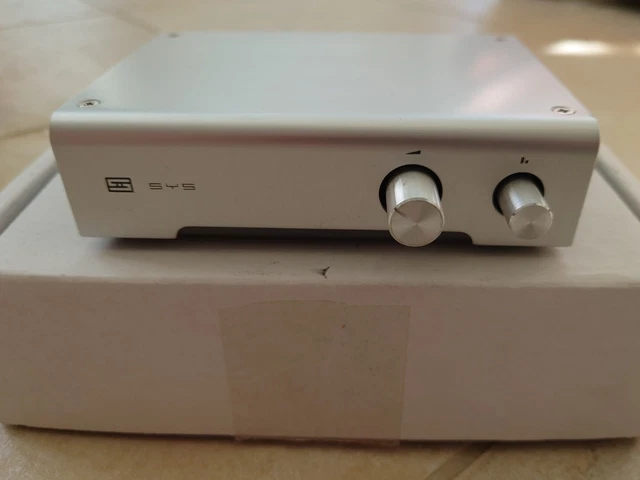SCHIIT SYS PASSIVE Pre Amplifier Switch Box 2 Input 1 output pre amp ...