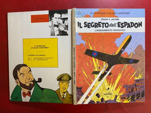 JACOBS - IL SEGRETO DELL'ESPADON Gandus (1978) Fumetto BLAKE MORTIMER n ...