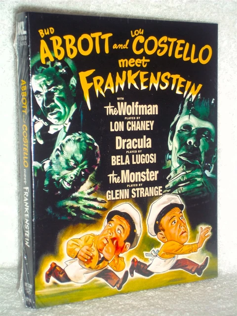 ABBOTT AND COSTELLO Meet Frankenstein (4K/Blu-ray, 2025) NEW comedy ...