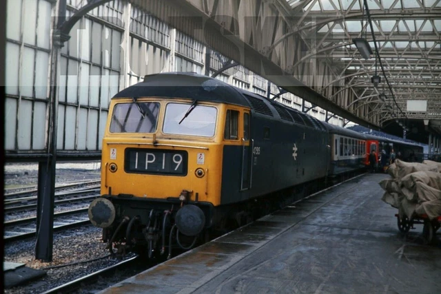 35MM SLIDE BR British Rail Diesel Loco Class 47 47515 Manchester ...