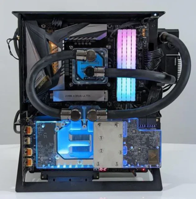 XTIA XPROTO-ATX V2 ATX/MATX Open Layout PCIE Gen5 Riser Cable Included ...