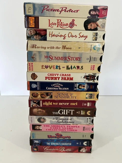 RETRO VHS COLLECTION - 16 Mixed Genre Films - Chevy Chase, Jennifer ...