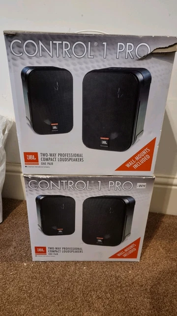 JBL CONTROL 1 Pro Speakers, 2x Pairs, Boxed £5.91 - PicClick UK