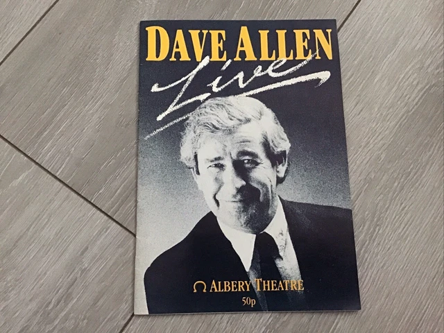DAVE ALLEN AT Albery Theatre London Programme £2.99 - PicClick UK