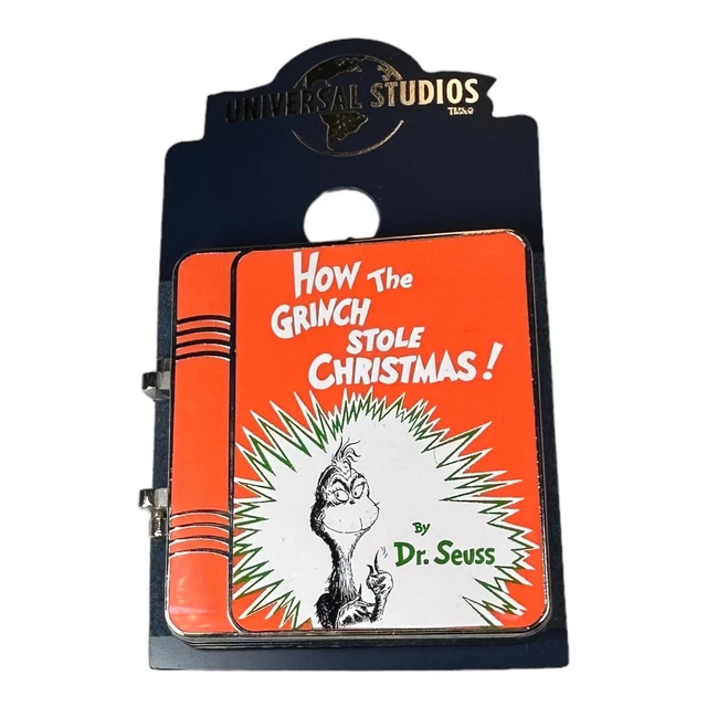 UNIVERSAL STUDIOS DR. Seuss How The Grinch Stole Christmas! Pin £19.18 ...
