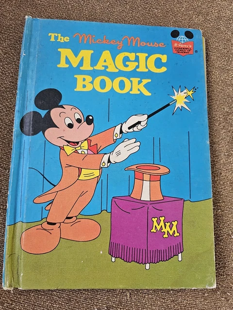 VINTAGE 1974 WALT Disneys The Mickey Mouse Magic Book (HC, Children’s ...