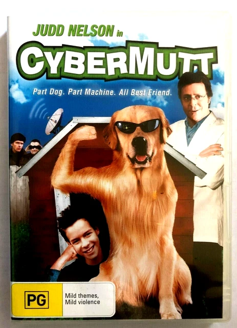 CYBERMUTT DVD KIDS Family Movie Dog Sci-Fi Adventure 2003 Judd Nelson ...