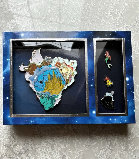 DISNEY PIN D23 Expo WDI MOG 2024 World of The Little Mermaid LE 400 ...