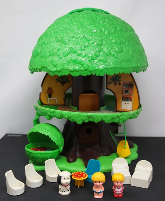 KENNER GENERAL MILLS Tree Tots Family Pop-Up Tree House Play Set ...