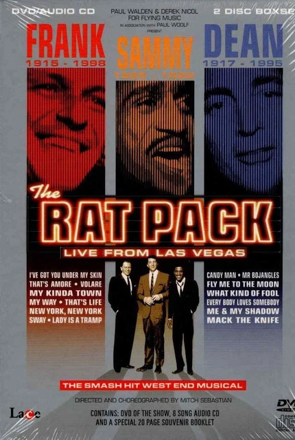 RAT PACK - Live From Las Vegas (DVD) The Rat Pack EUR 13,31 - PicClick IT