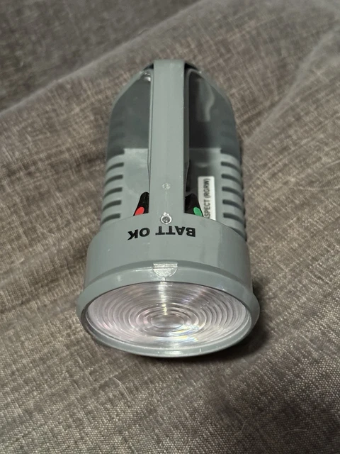 BARDIC RAILWAY LAMP 3 Colors with Clear Aspect, Battery Included ...