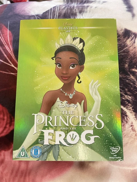 THE PRINCESS AND The Frog Disney DVD With Cardboard Slip Cover ...