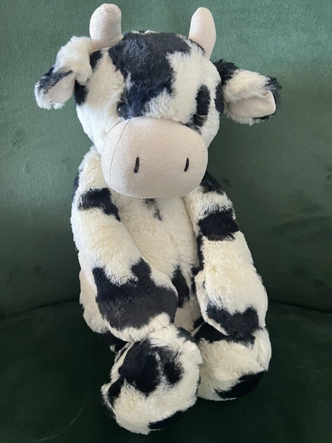 JELLYCAT LARGE BASHFUL Cow Very Rare! Excellent Condition! £200.00 ...
