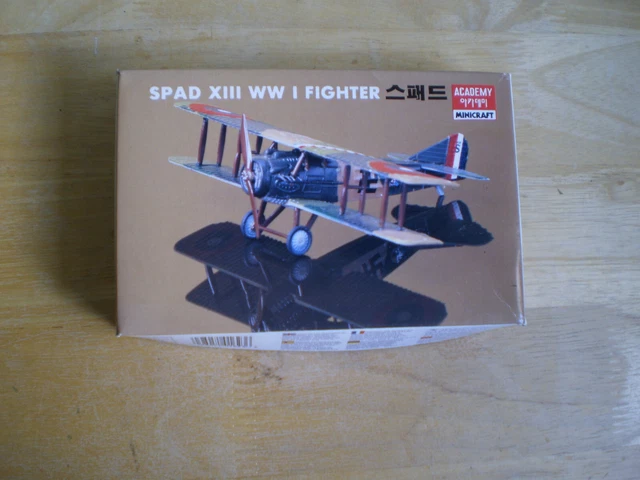 VINTAGE ACADEMY/MINICRAFT 1/72 Spad Xiii Wwi Fighter Model Kit £16.99 ...