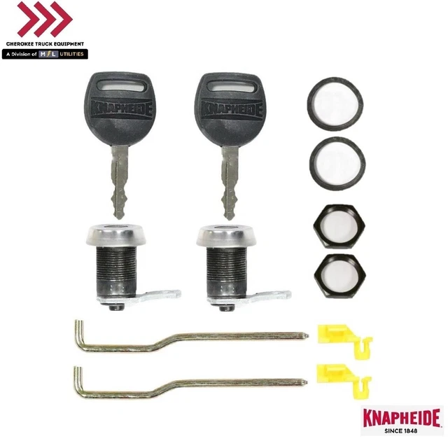 KNAPHEIDE 26100271, SET of (2) Replacement Lock & Key Kit for Rotary ...