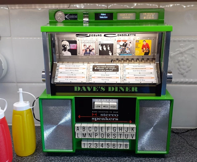 SEEBURG CONSOLETTE WALLBOX JUKEBOX Converted to MP3. Ideal for MAN CAVE ...
