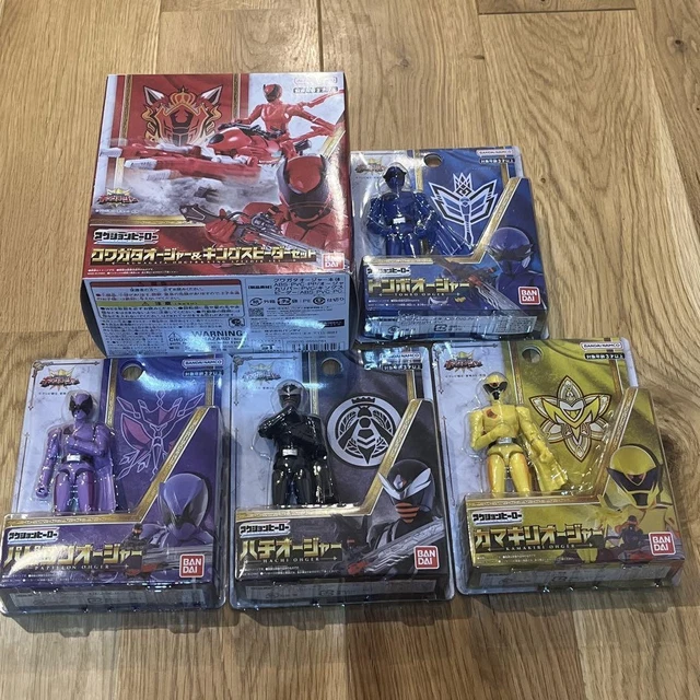 POWER RANGERS OHSAMA Gattai King-Ohger héroe de acción 5set BANDAI ...