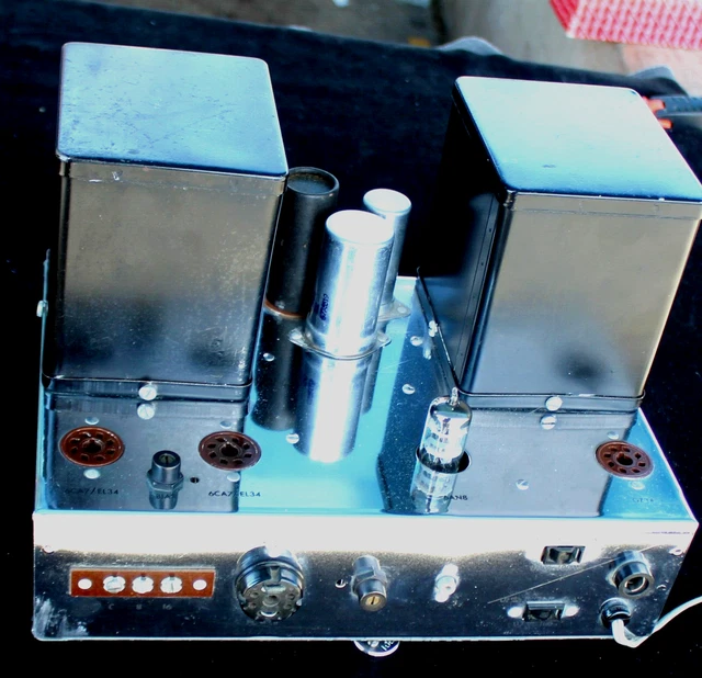SUPER RARE GRAY Research AM 50 mono tube amplifier EL34 LIMITED ...