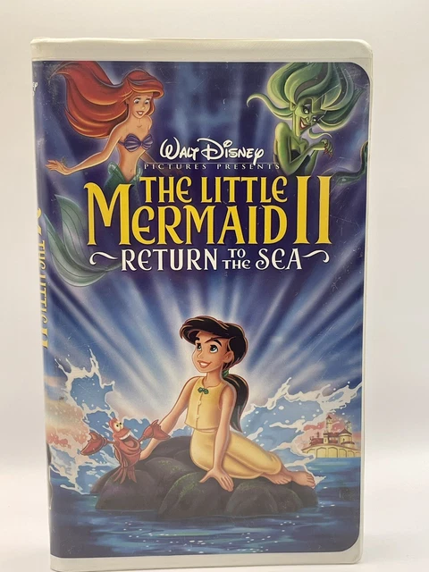 2 DISNEY VHS The Little Mermaid 1 & 2 Lot Return To Sea Sequel Clamshell Ariel £16.85 - PicClick UK