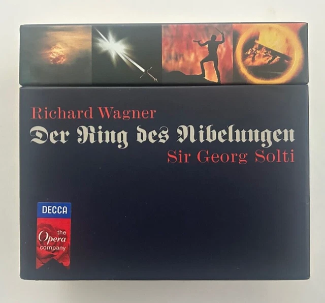 RICHARD WAGNER, SIR Georg Solti - Der Ring Des Nibelungen / 14Cd Decca ...