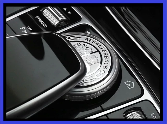 1 X ADESIVO logo Affalterbach 48 mm sticker emblema AMG a volta cromo ...