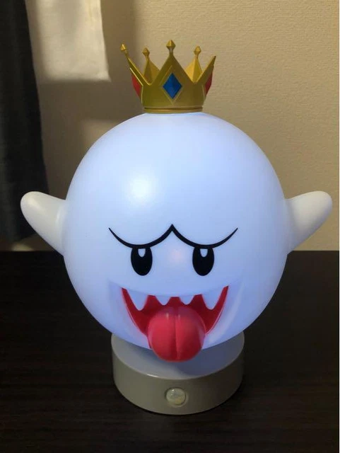 SUPER MARIO BROS King Teresa Sensor Light Taito Ghost Boo Figure ...