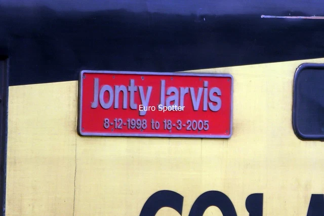B296 35MM SLIDE Name Plate - Jonty Jarvis £3.54 - PicClick UK