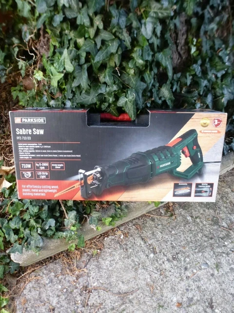 PARKSIDE SABRE SAW=PARKSIDE Corded Garden Saw PFS 710 D3+Case=(F)Free ...