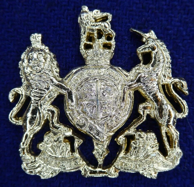 BRITISH ARMY STABRITE Rank Insignia Queen's Crown Warrant Officer WOI ...