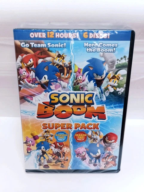 SONIC THE HEDGEHOG: Sonic Boom Super Pack (DVD, 6-Disc Box Set) Brand New Sealed £16.20 ...