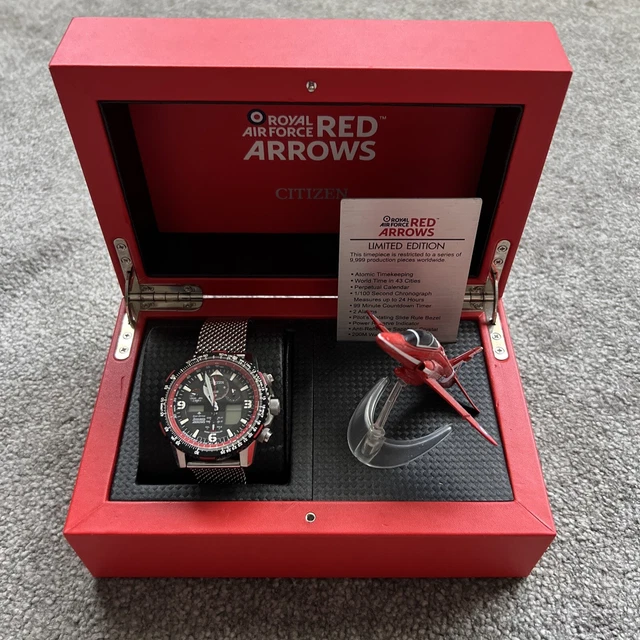 CITIZEN NUMBERED EDITION Red Arrows Watch £110.00 - PicClick UK
