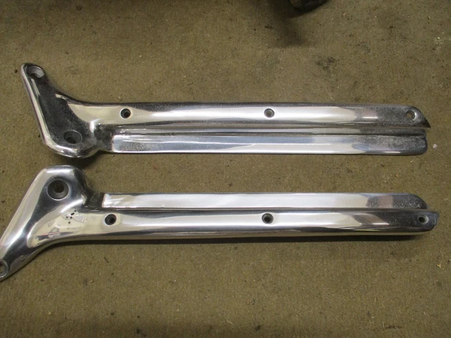 AUSTIN HEALEY FROGEYE Sprite alloy windscreen frame pillars pair £95.00 ...