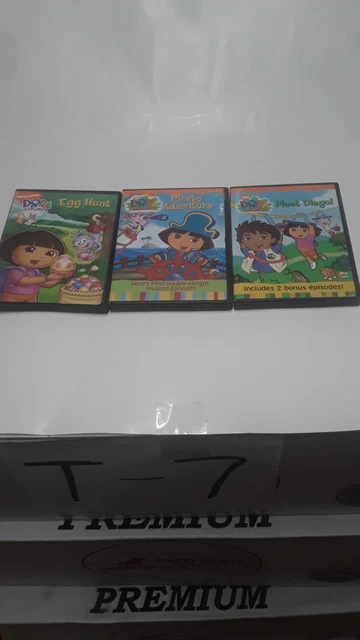 Nickelodeon Dvd Lot Of 18 Backyardigans Dora The Explorer Diego Season