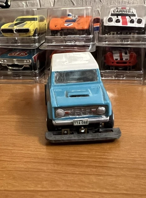 CUSTOM RESIN H.O. 60’s Ford Bronco Slot Car NOS TCR Chassis Total ...