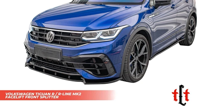 VW TIGUAN R/R-LINE MK2 2020 Onwards Facelift Front Splitter £89.99 ...