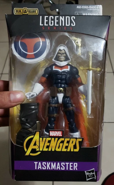 HASBRO MARVEL LEGENDS Avengers Taskmaster 6” Figure Thanos Build-A ...