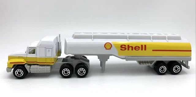 MATCHBOX CONVOY MACK CH 600 autocisterna Shell ""Molto raro"" Cina EUR ...