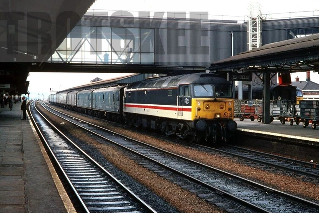 35MM SLIDE BR British Railways Diesel Loco Class 47 47628 1992 Reading ...