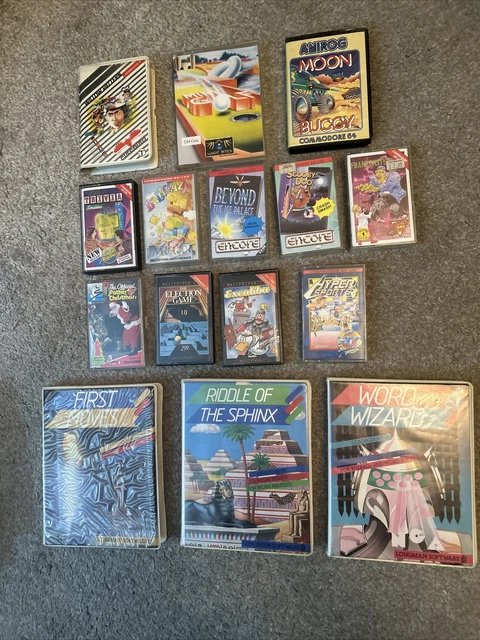 15 COMMODORE 64 retro games bundle fully working £16.99 - PicClick UK
