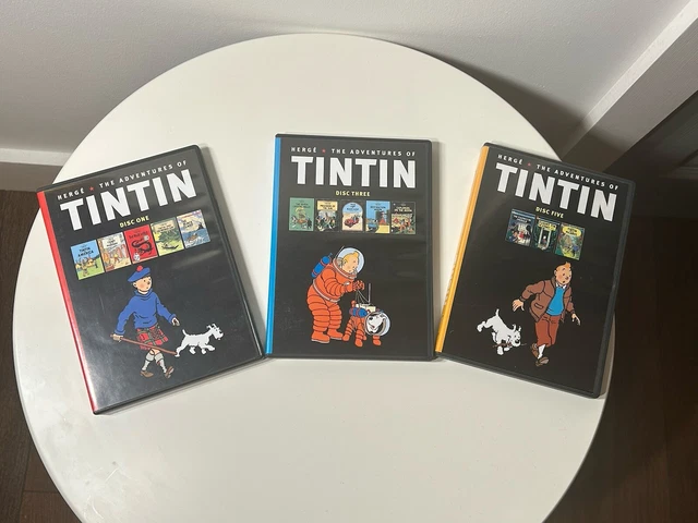 THE ADVENTURE OF Tintin DVD Complete Collection DVD(2011) in good ...
