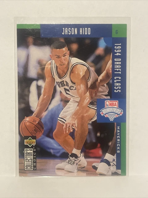 1994 UPPER DECK Collectors Choice Draft Class Jason Kidd recrue #408 ...