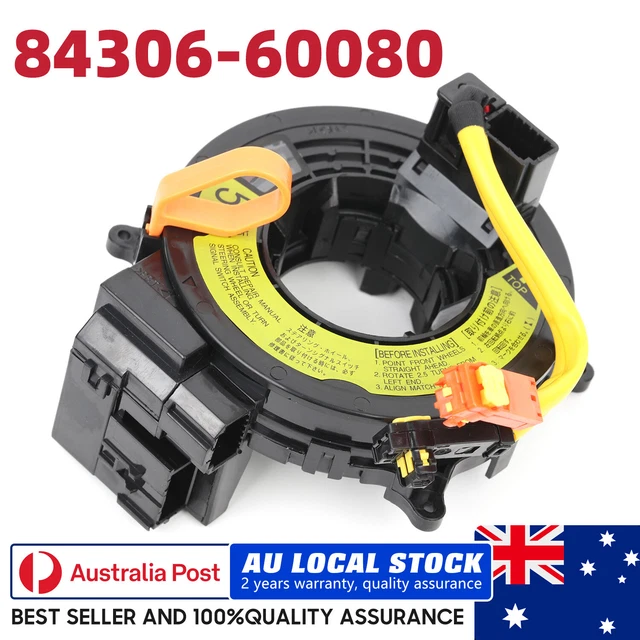 NEW CLOCK SPRING For Toyota Land Cruiser Prado 120 Series 2003-10 84306 ...