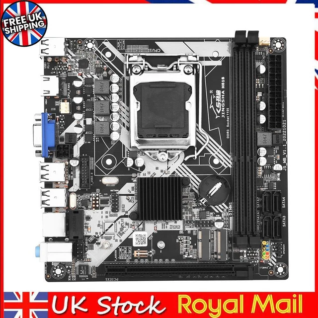 H61 VGA MAINBOARD RJ45 SATA USB2.0 Desktop Motherboard Core I3 I5 I7 ...