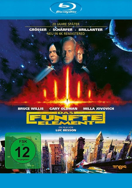DAS FÜNFTE ELEMENT - Bruce Willis - Gary Oldman - Milla Jovovich # BLU-RAY-NEU EUR 8,99 ...