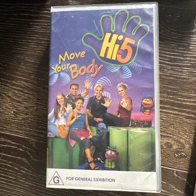 VHS HI-5 HI5 Move Your Body 1999 VHS Video Australian Children's ...