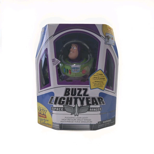 DISNEY PIXAR TOY Story Signature Collection Buzz Lightyear Thinkway ...
