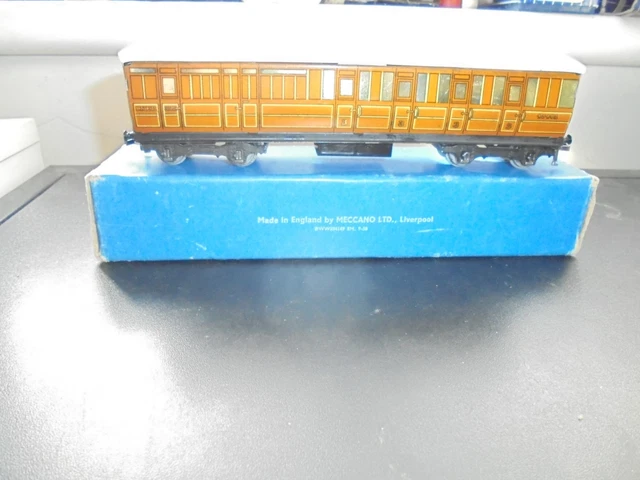 HORNBY DUBLO DR362 Corridor Coach D1 N.E. Brake/Third Boxed Sept 1950 - 3 RAIL £14.99 - PicClick UK