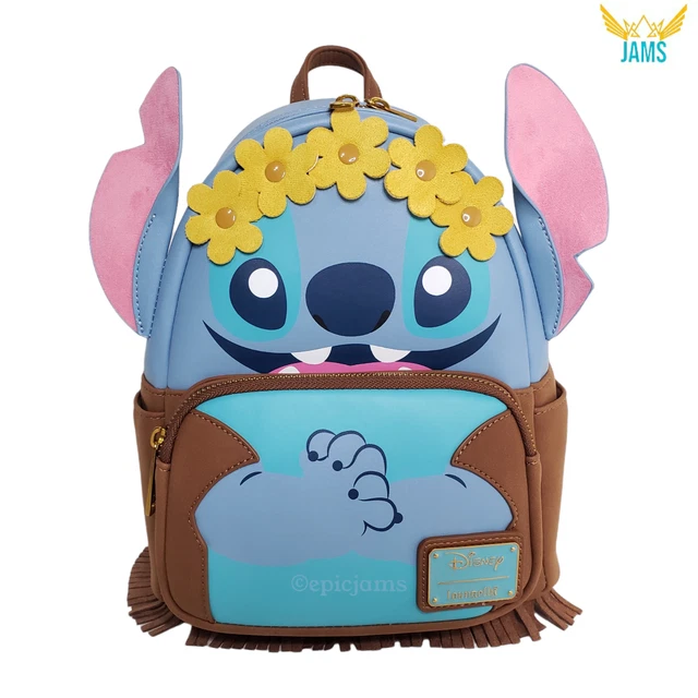 LOUNGEFLY LILO & Stitch Hippie Stitch Mini Backpack New £68.16 ...