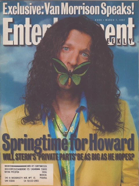 ENTERTAINMENT WEEKLY MAGAZINE March 7, 1997 - Howard Stern - Van ...