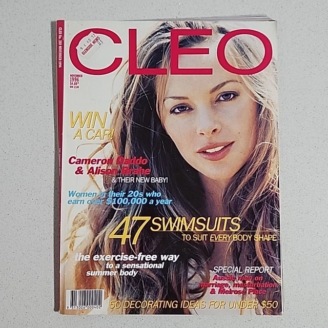 CLEO - VINTAGE Australian Magazine No.289 November 1996 ALISON BRAHE ...